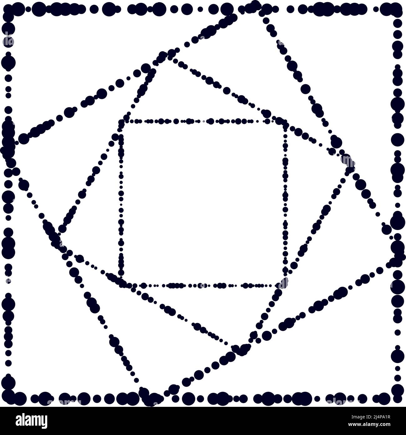 Circles random, scattered shapes element. Stock vector illustration ...