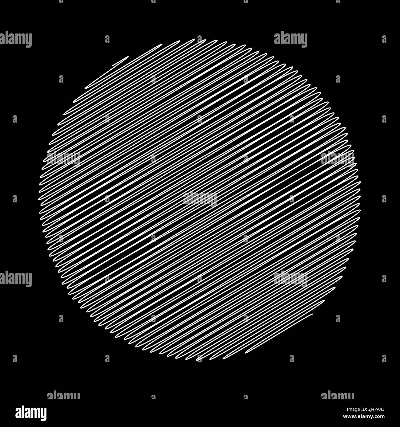 Circle freehand drawing, hand drawn scribble, doodle, sketch shape ...