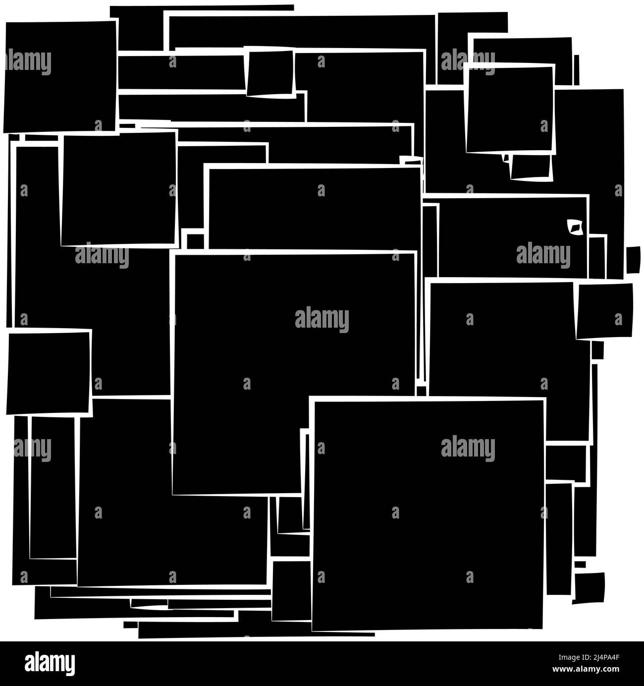 Abstract overlapping squares pattern vector illustraiton. Stock vector ...