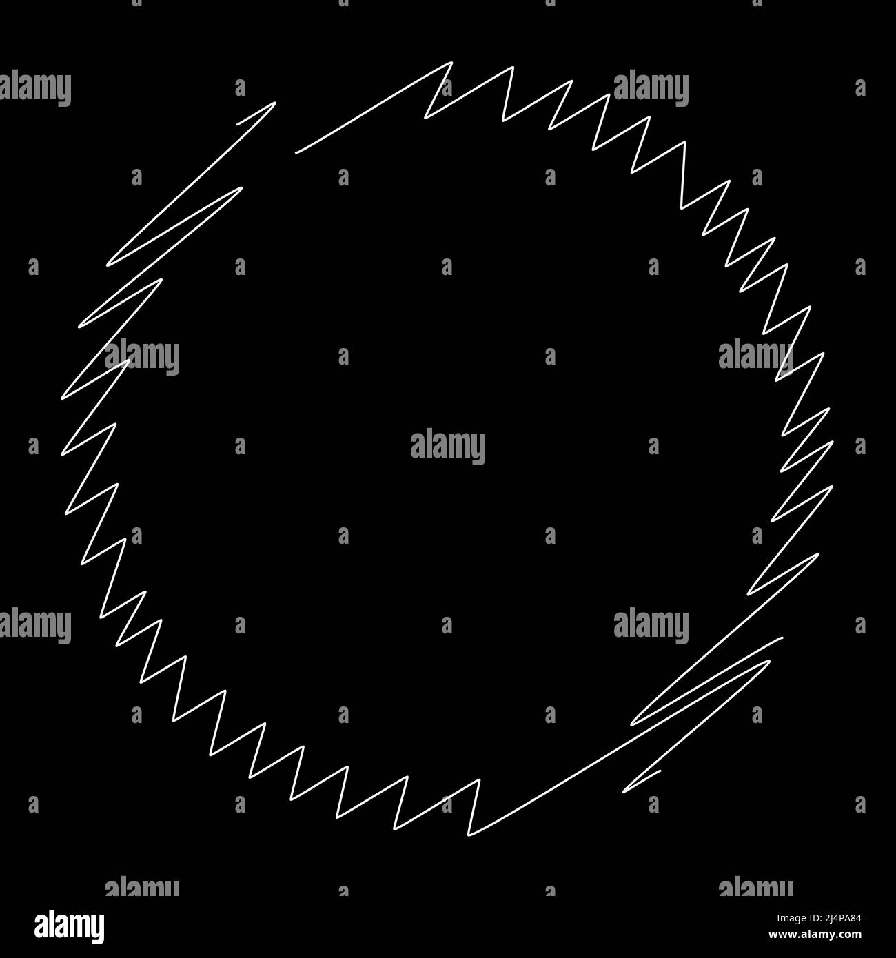 Circle freehand drawing, hand drawn scribble, doodle, sketch shape ...