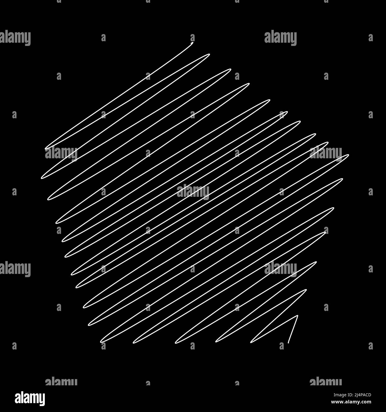 Octagon freehand drawing, handdrawn polygon scribble, doodle, sketch ...