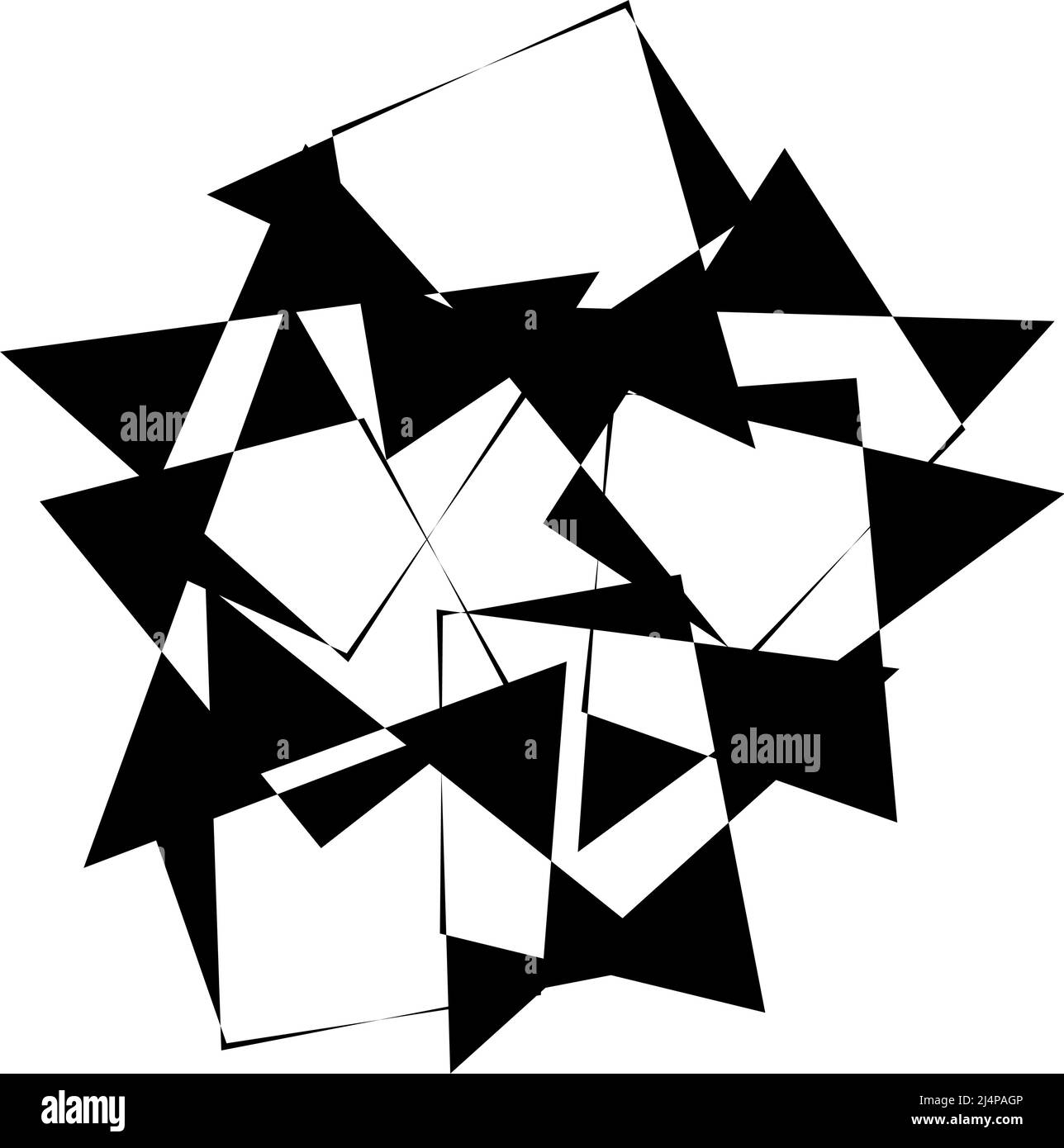 Random abstract geometric vector element. Stock vector illustration ...