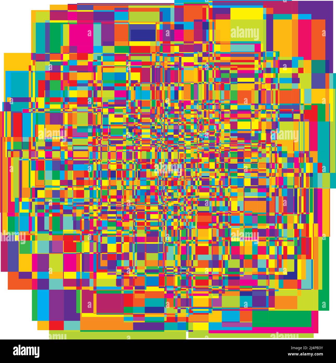 Random rectangles structure vector composition, pattern. Stock vector ...