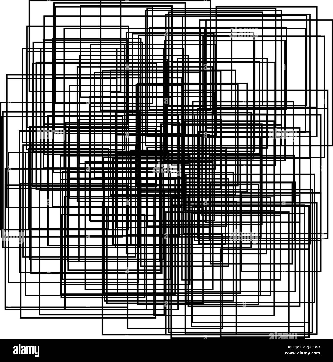 Cubist structure Stock Vector Images - Alamy