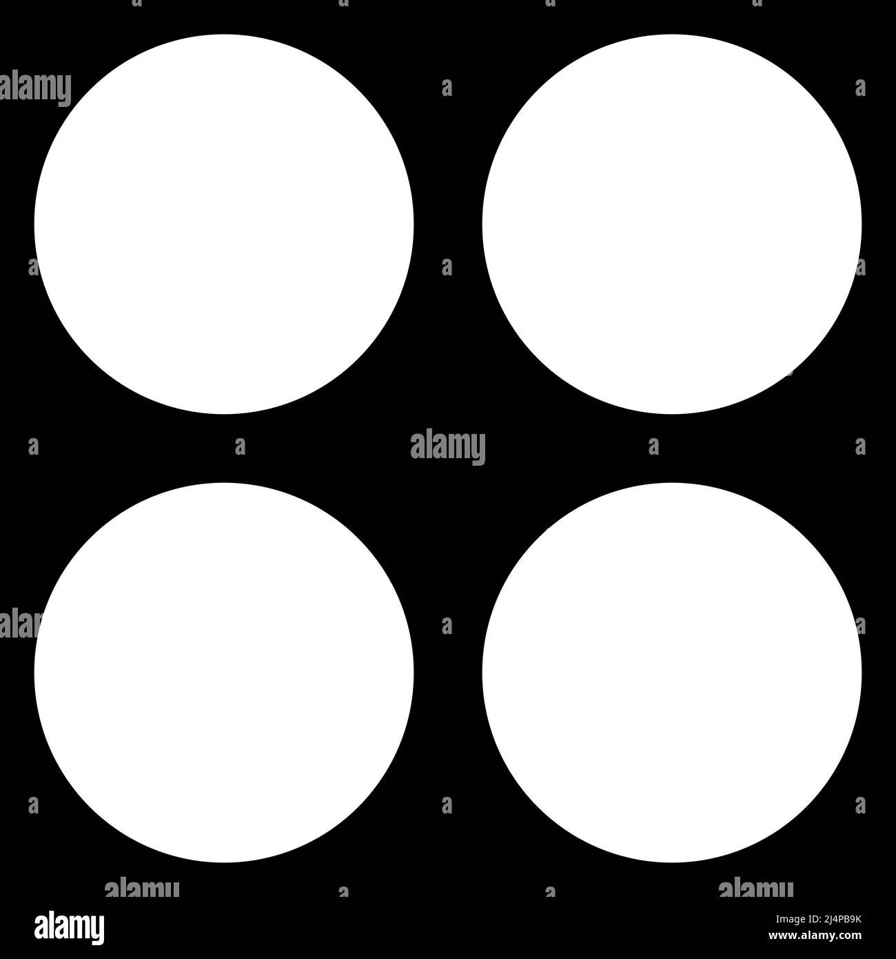 Circle basic shape mosaic repeatable pattern, texture and background ...