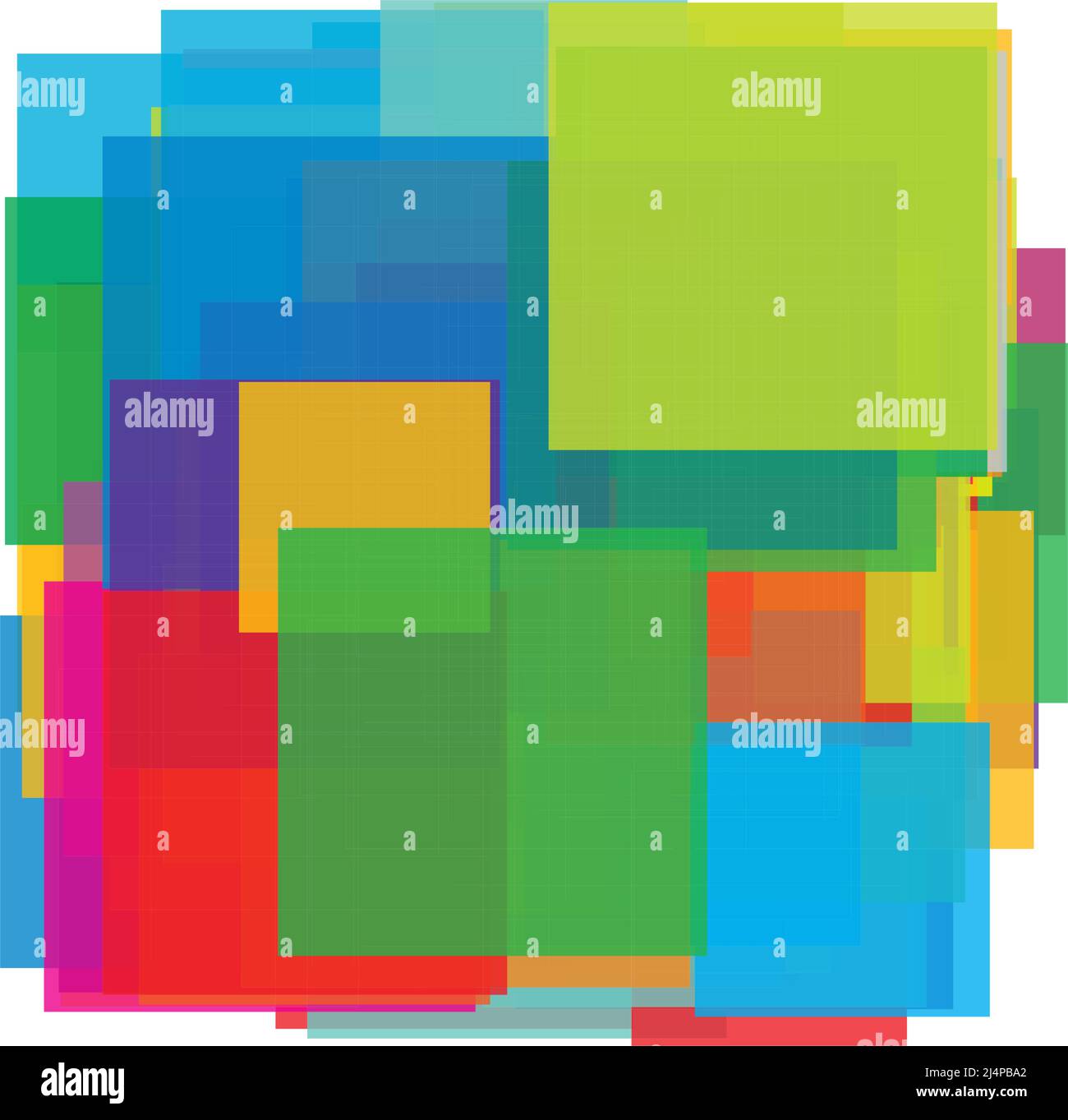 Random rectangles structure vector composition, pattern. Stock vector ...