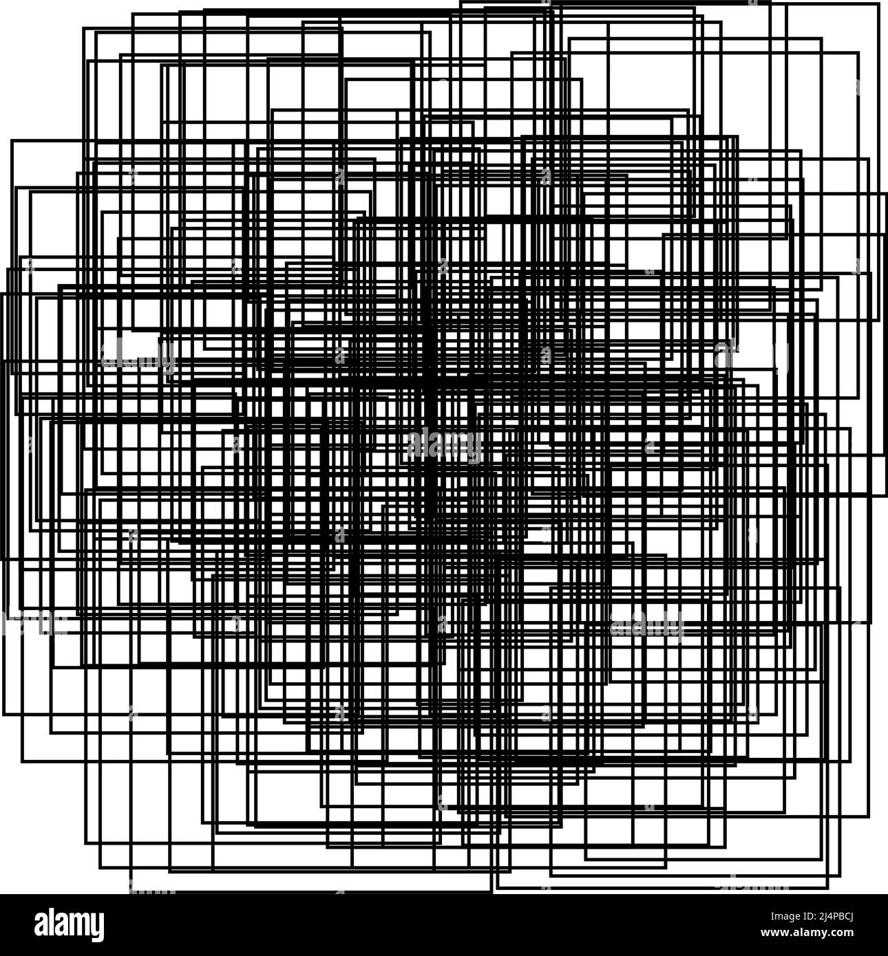 Random rectangles structure vector composition, pattern. Stock vector ...