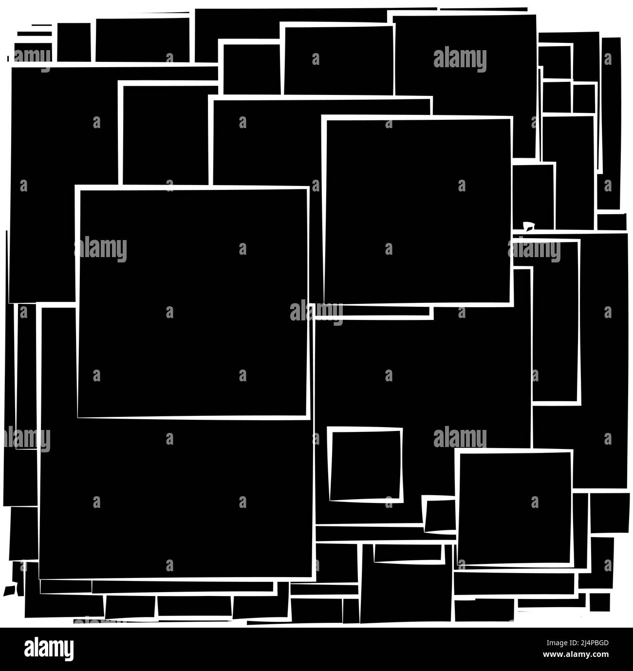 Abstract overlapping squares pattern vector illustraiton. Stock vector ...