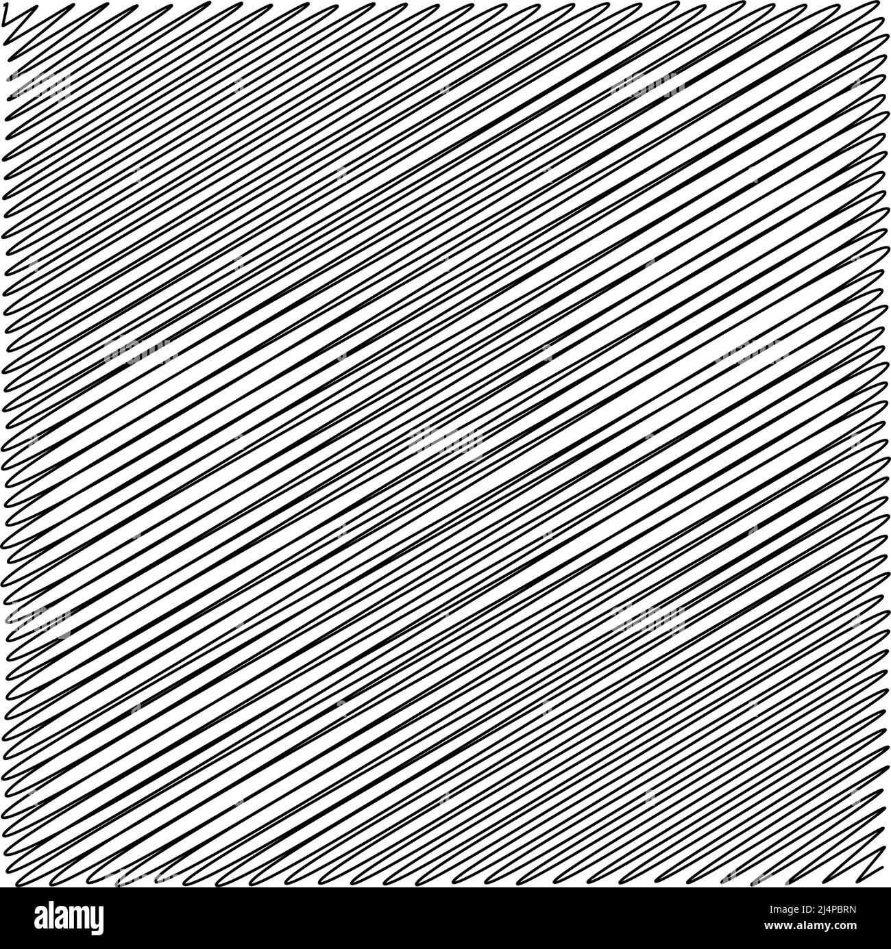 Square freehand drawing, handdrawn scribble, doodle, sketch shape ...