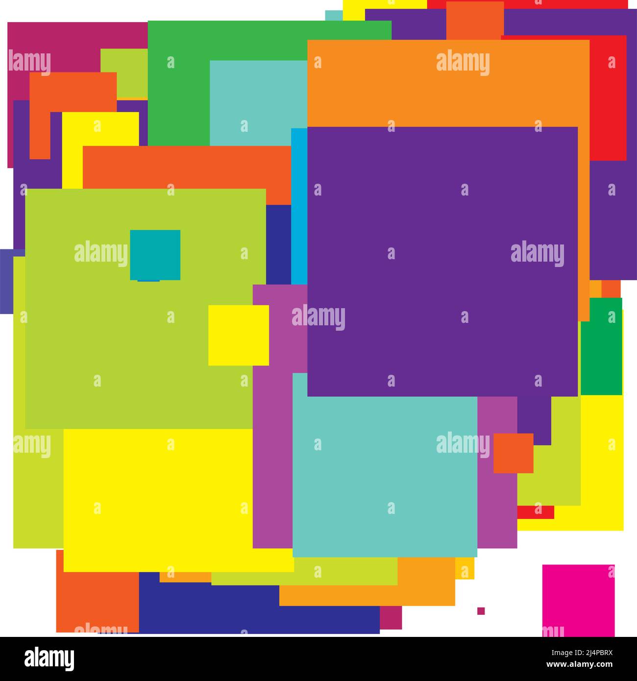 Abstract overlapping squares pattern vector illustraiton. Stock vector ...