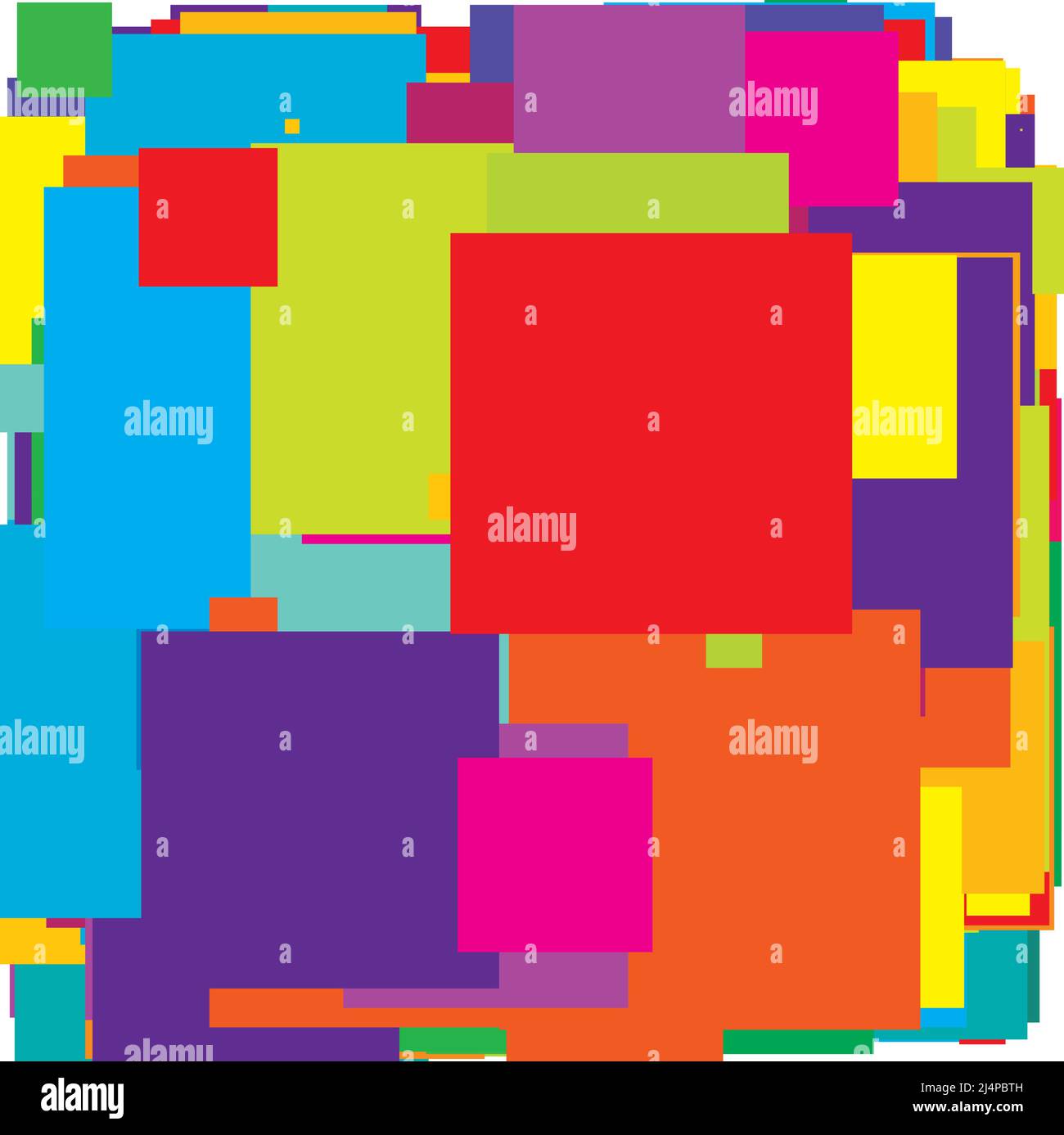Abstract overlapping squares pattern vector illustraiton. Stock vector ...