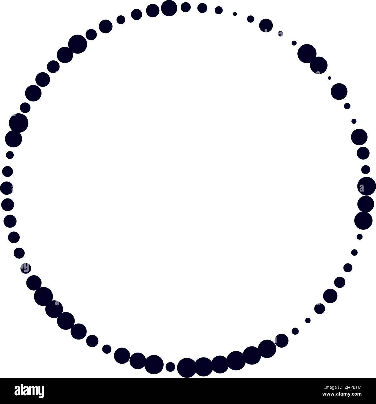 Circles random, scattered shapes element. Stock vector illustration ...