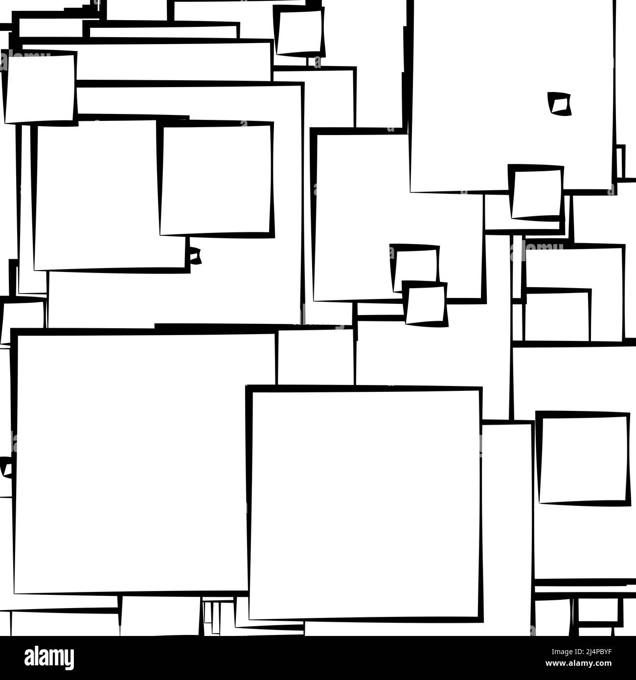 Abstract overlapping squares pattern vector illustraiton. Stock vector ...