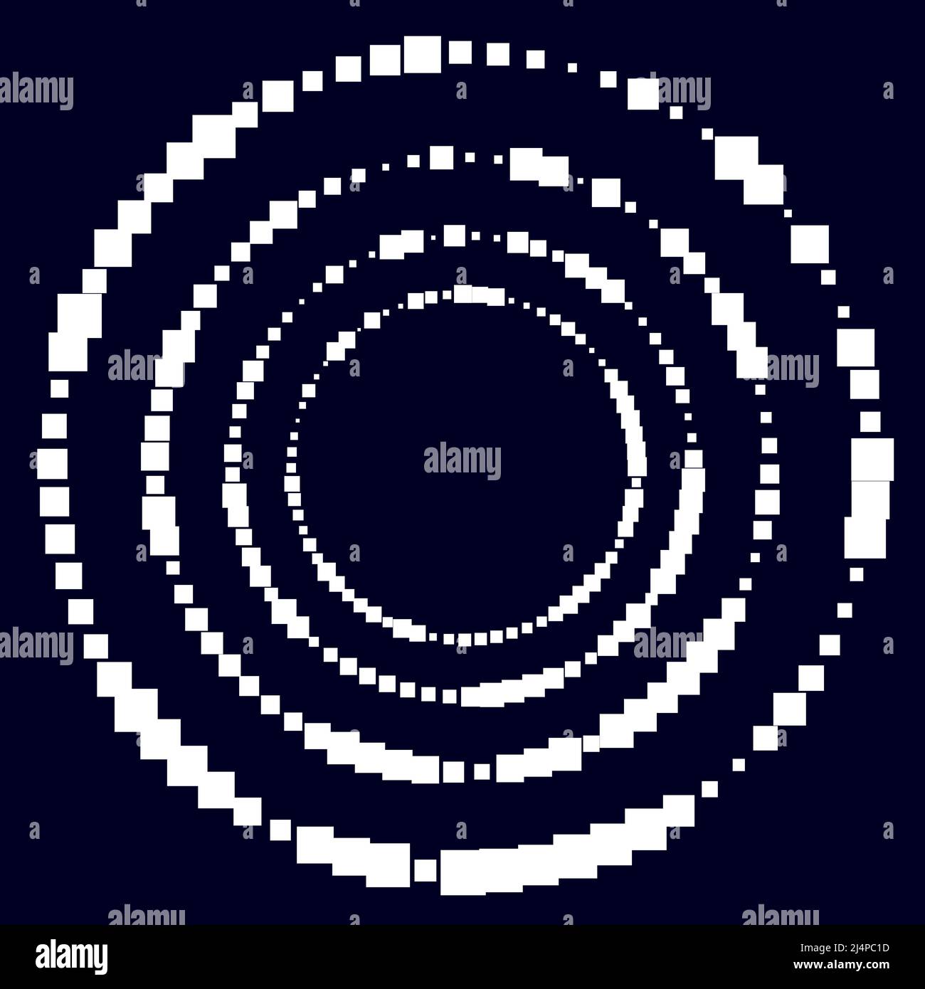 Circles random, scattered shapes element. Stock vector illustration ...