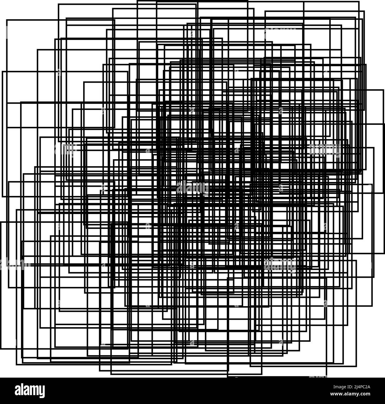 Random rectangles structure vector composition, pattern. Stock vector ...