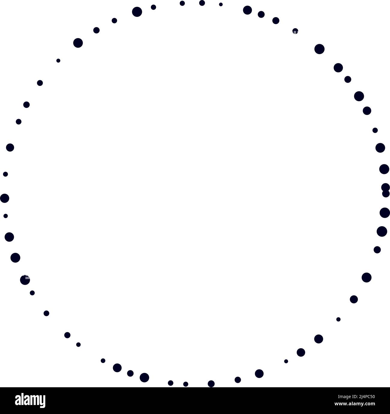 Circles random, scattered shapes element. Stock vector illustration ...