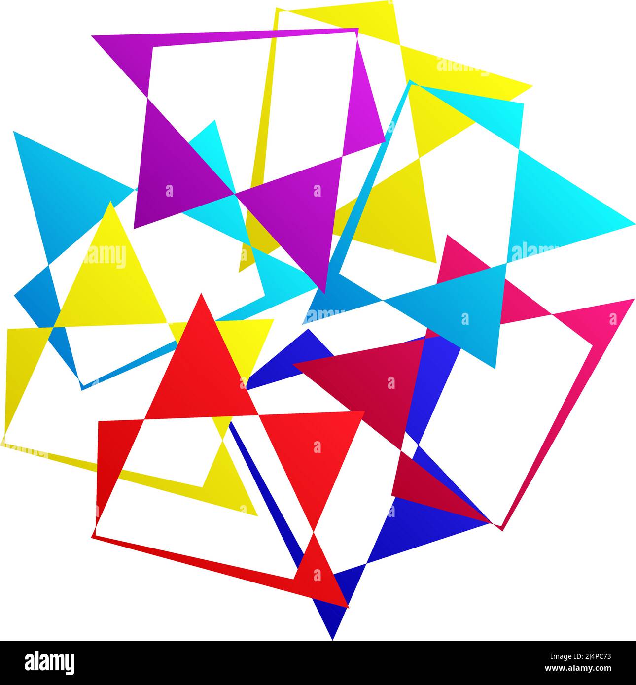 Random abstract geometric vector element. Stock vector illustration ...