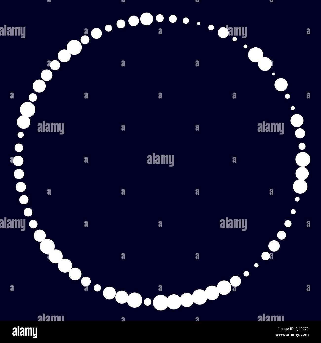 Circles random, scattered shapes element. Stock vector illustration ...