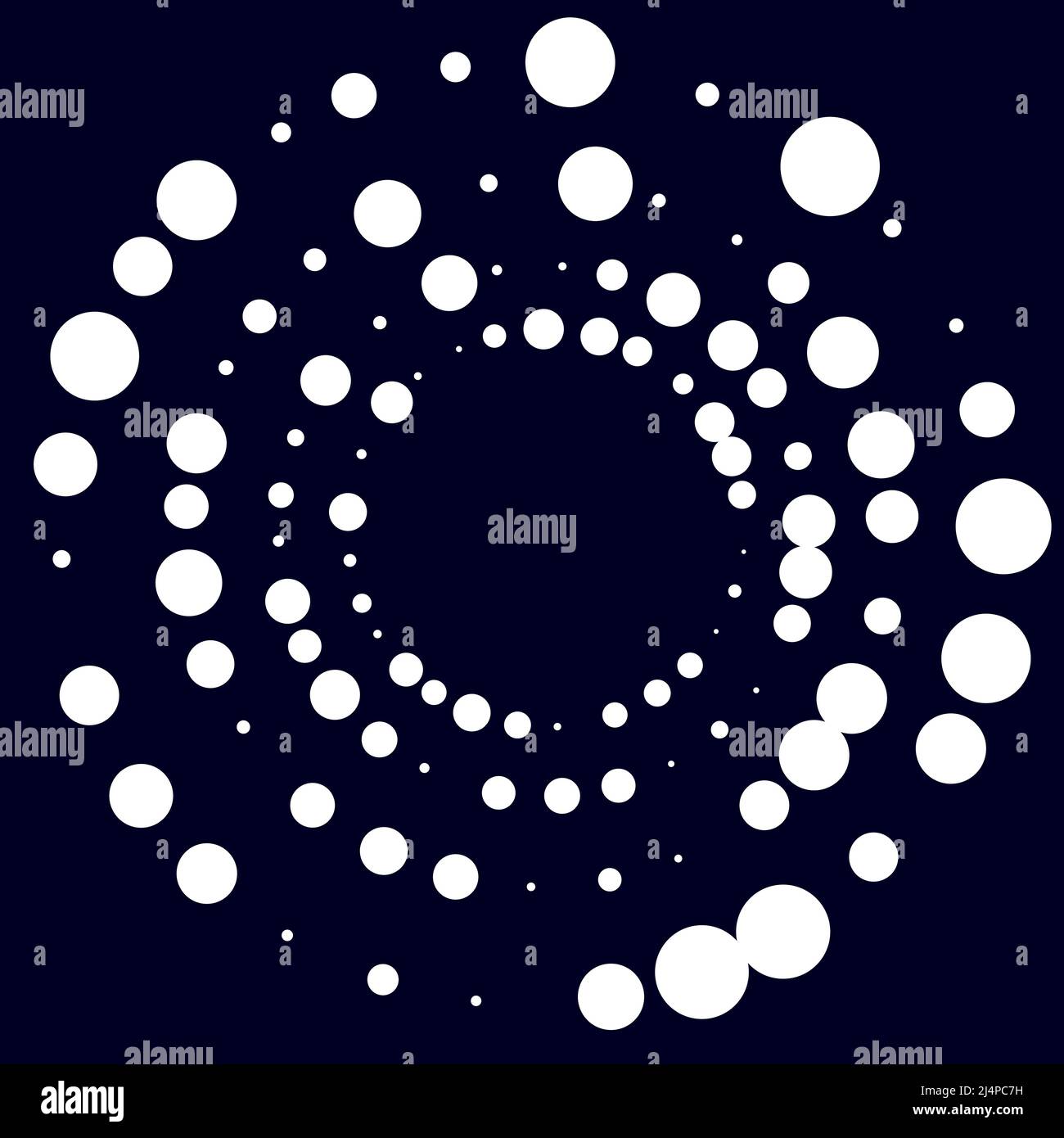 Circles random, scattered shapes element. Stock vector illustration ...