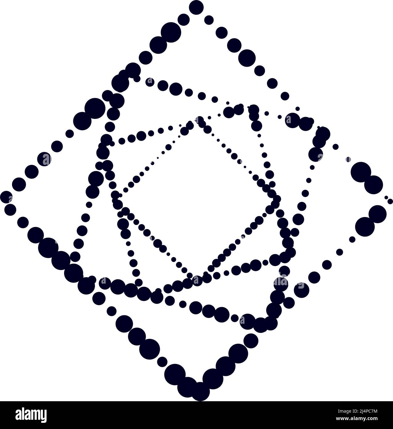 Circles random, scattered shapes element. Stock vector illustration ...