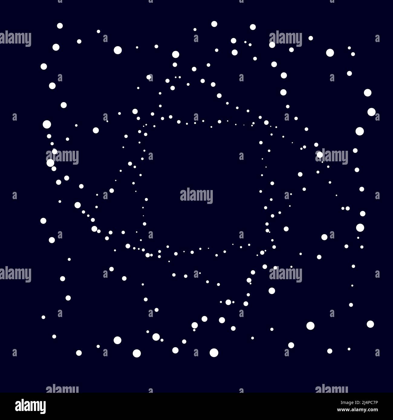 Circles random, scattered shapes element. Stock vector illustration ...