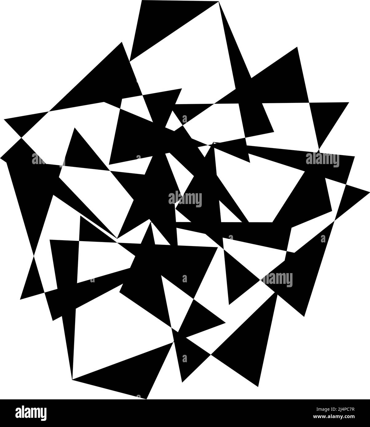 Random abstract geometric vector element. Stock vector illustration ...