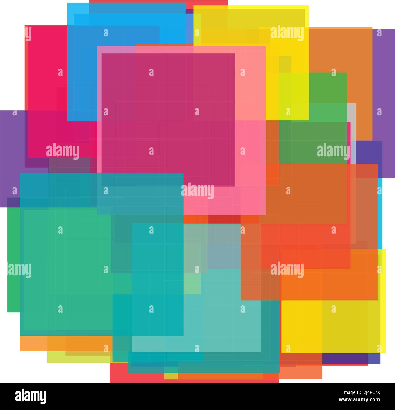 Random rectangles structure vector composition, pattern. Stock vector ...