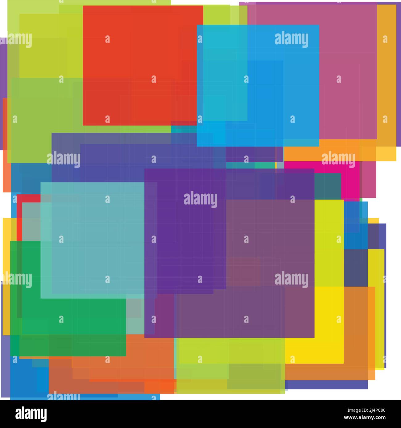 Random rectangles structure vector composition, pattern. Stock vector ...
