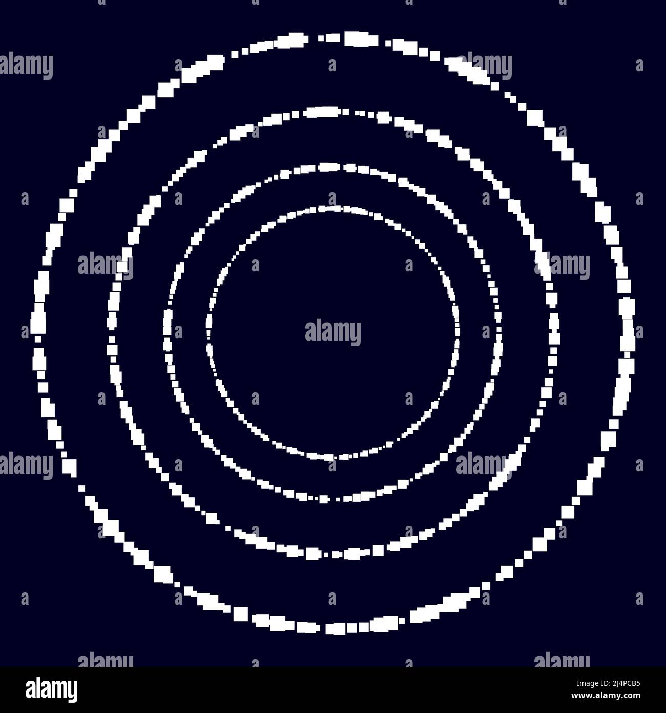 Circles random, scattered shapes element. Stock vector illustration ...