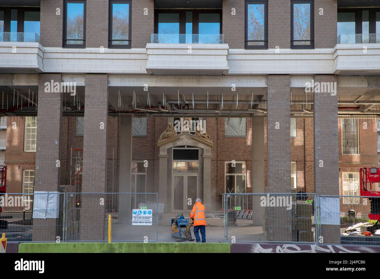 De Nieuwe Sint Jacob Building At Amsterdam The Netherlands 14-3-2022 ...
