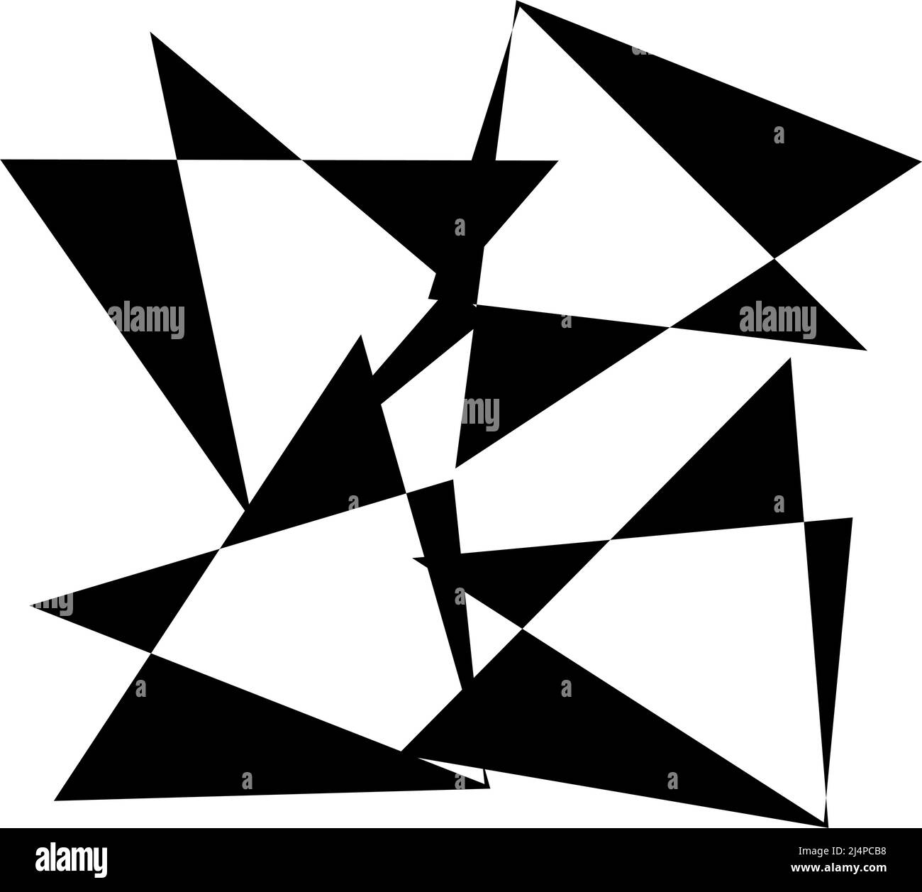 Random abstract geometric vector element. Stock vector illustration ...