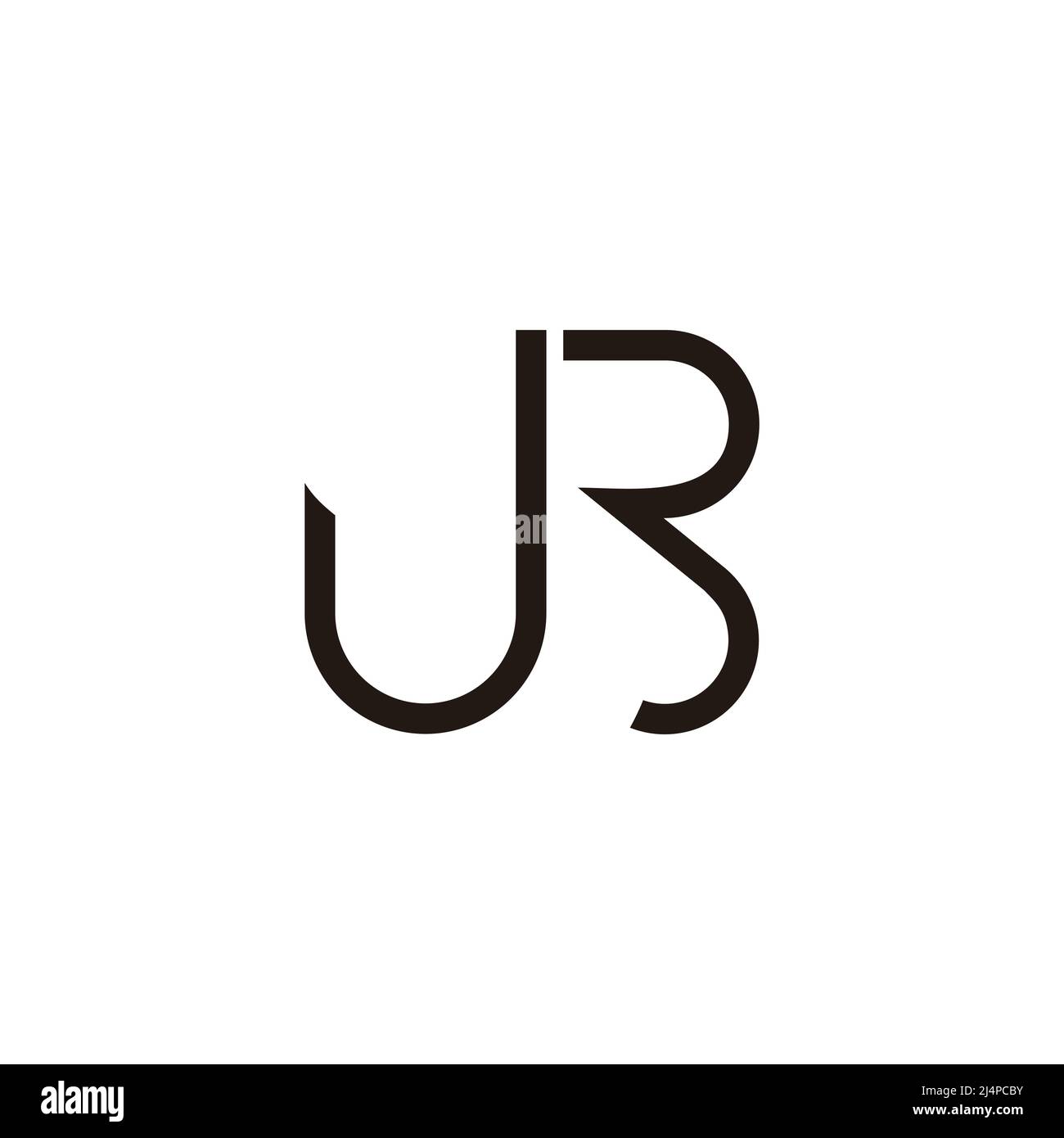 Jr tech logo hi-res stock photography and images - Alamy