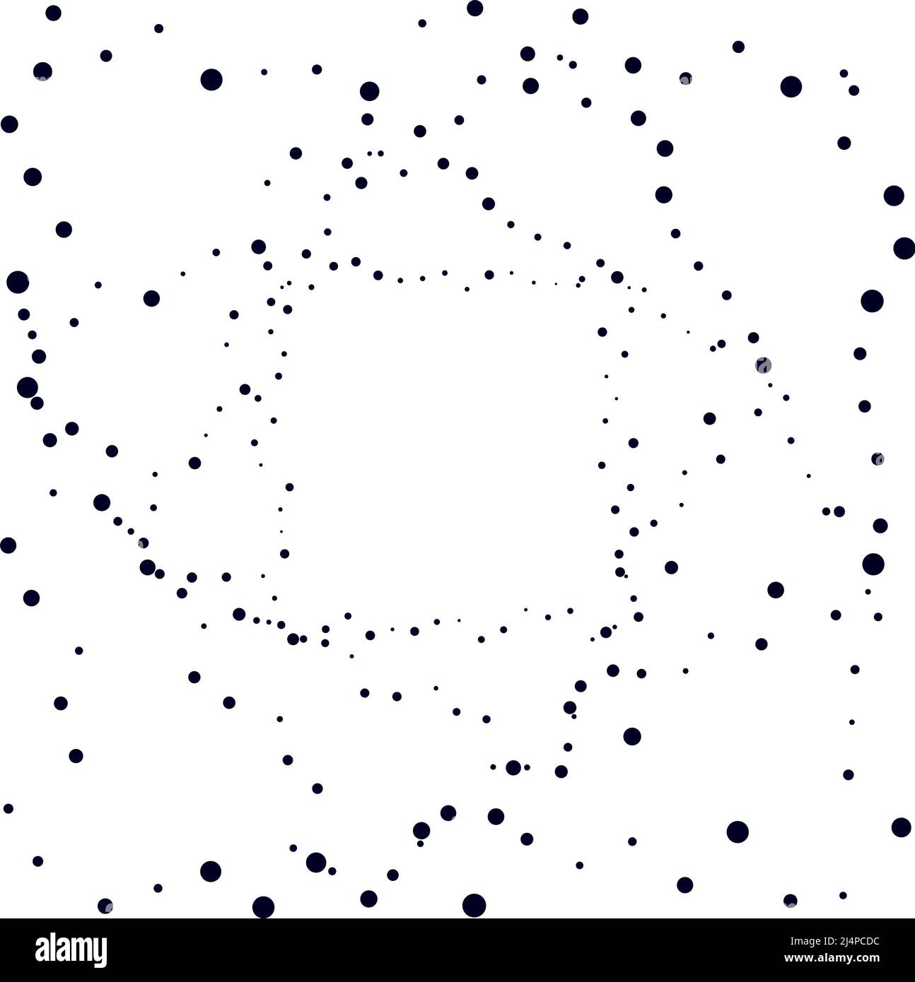 Circles random, scattered shapes element. Stock vector illustration ...