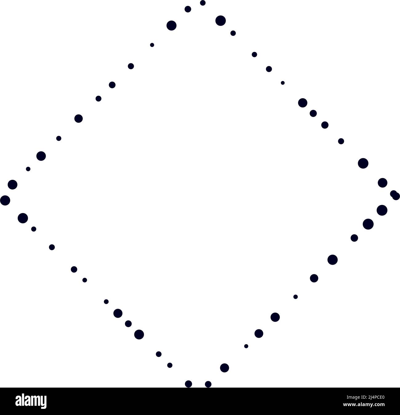 Circles random, scattered shapes element. Stock vector illustration ...