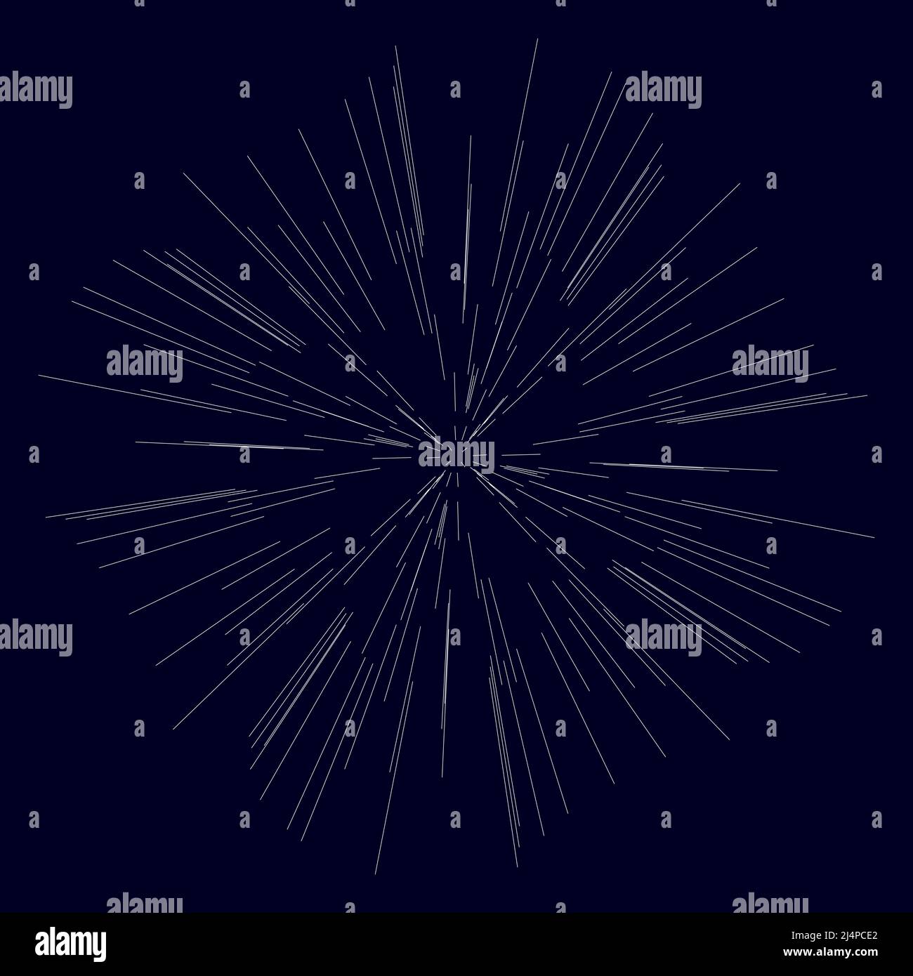 Random radiating lines. Starburst, sunburst stripes. Beams, rays ...