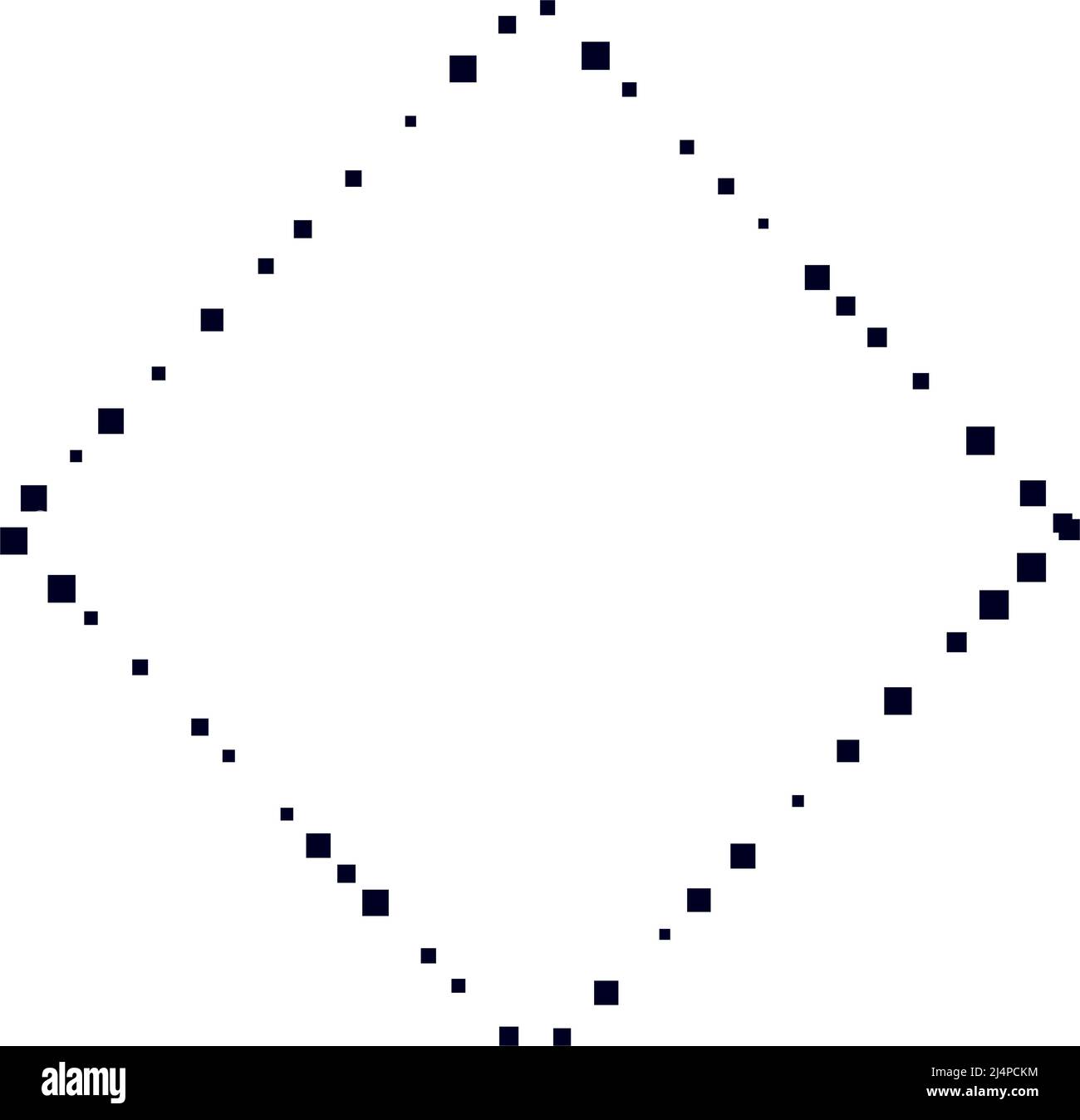 Squares random, scattered shapes element. Stock vector illustration ...