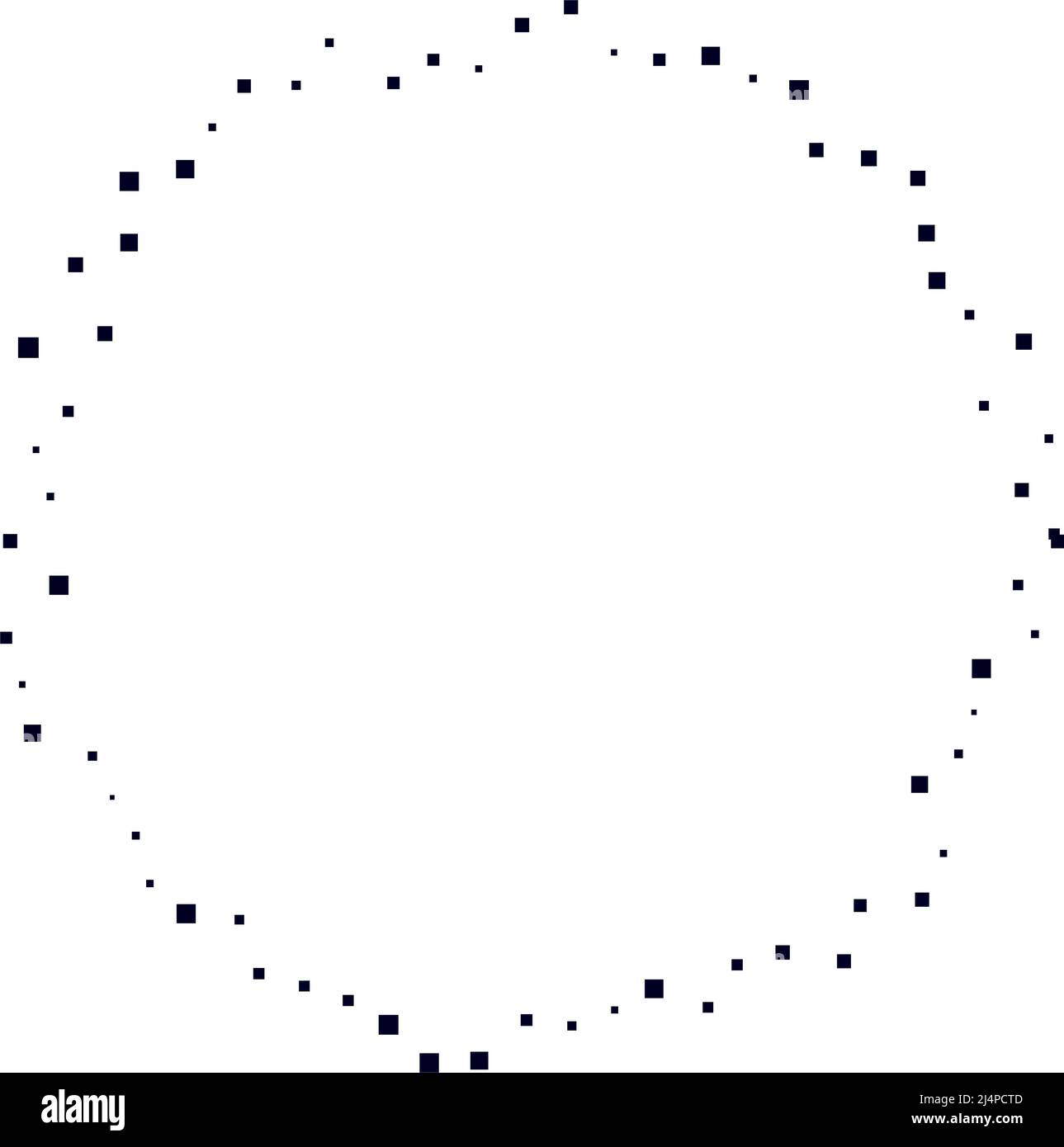 Circles random, scattered shapes element. Stock vector illustration ...