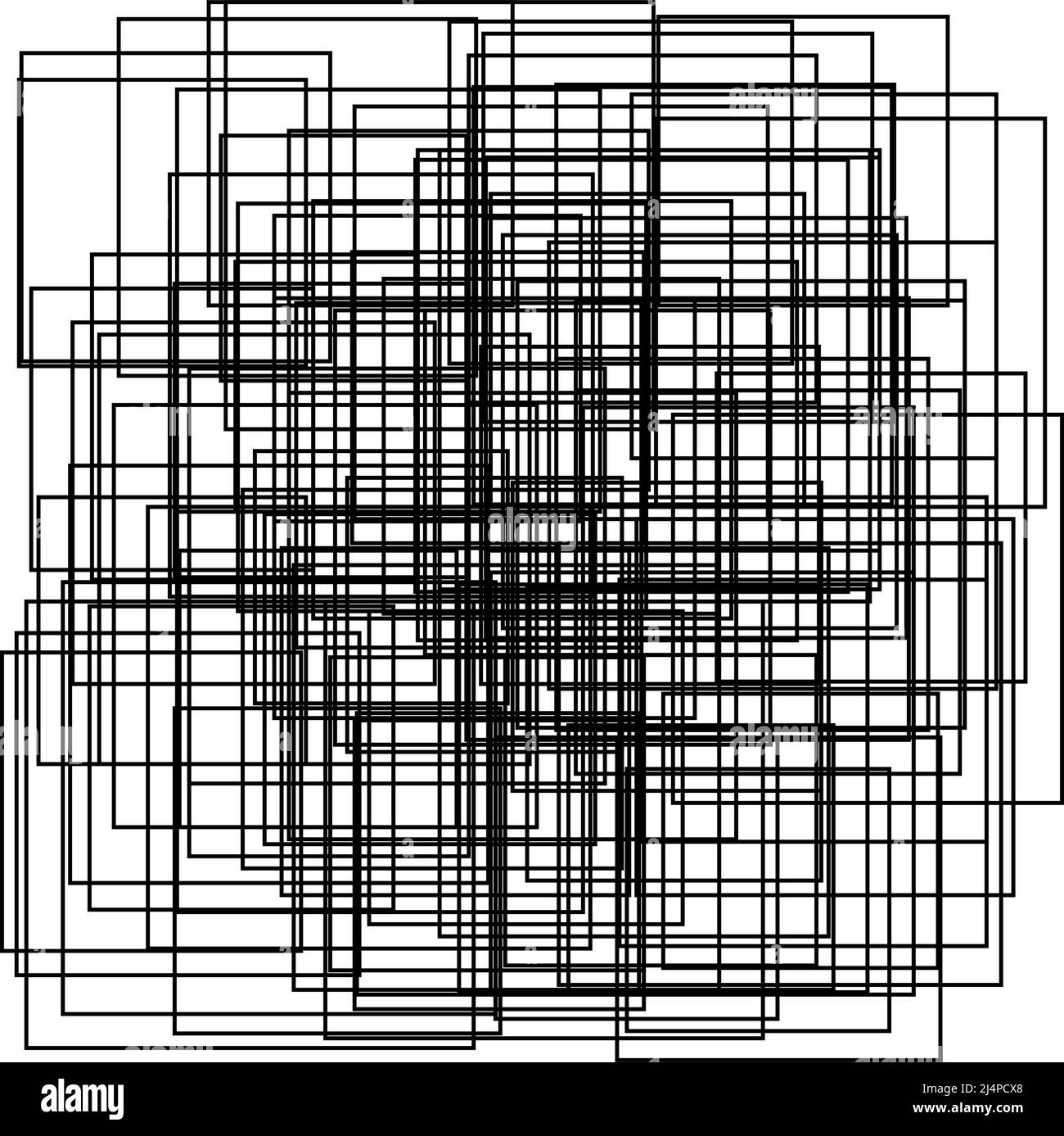 Random rectangles structure vector composition, pattern. Stock vector ...