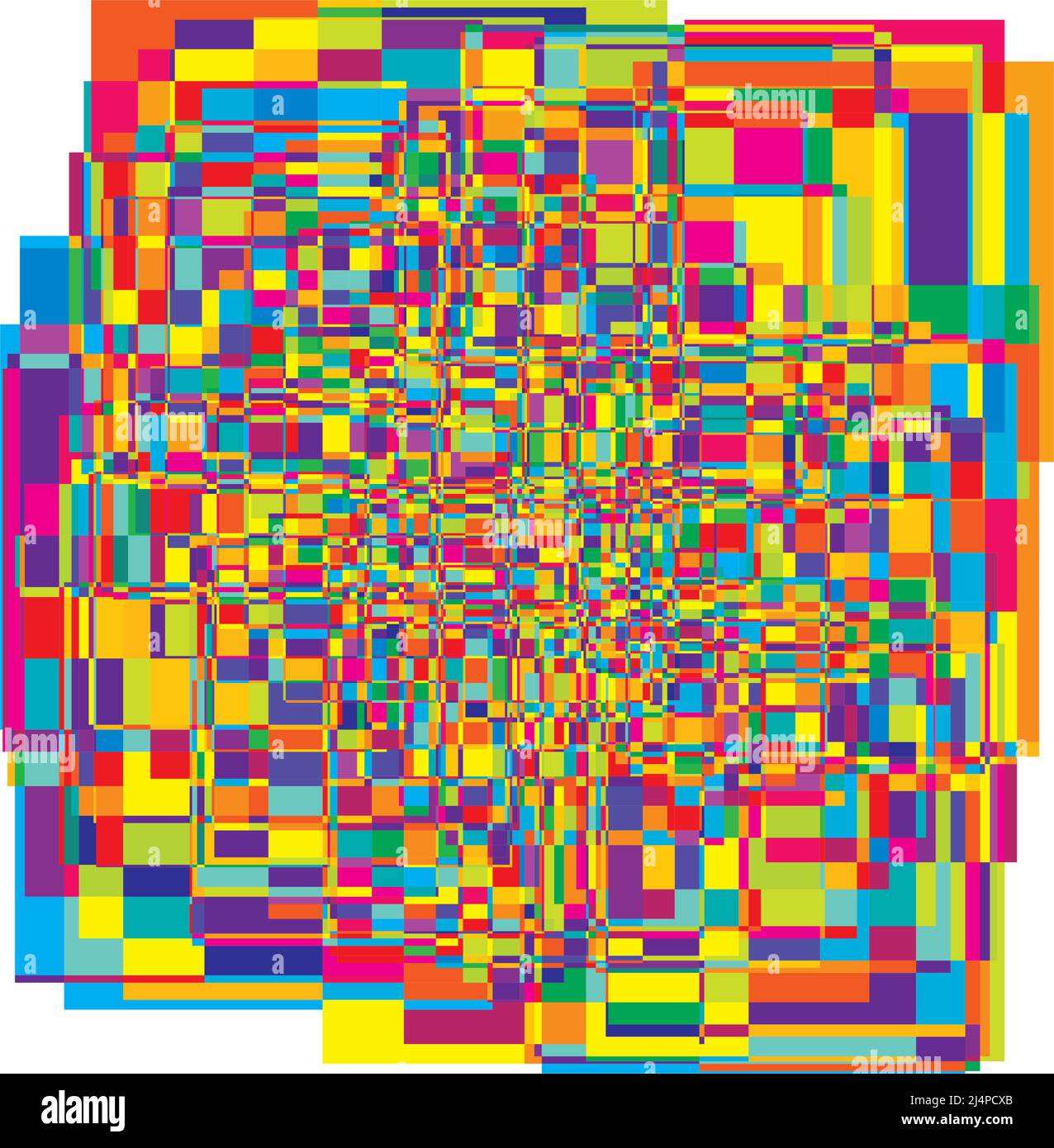 Random rectangles structure vector composition, pattern. Stock vector illustration, clip-art ...