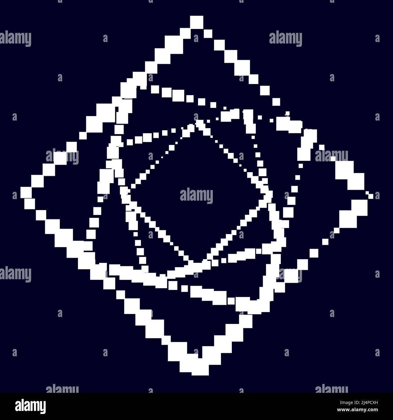 Squares random, scattered shapes element. Stock vector illustration ...