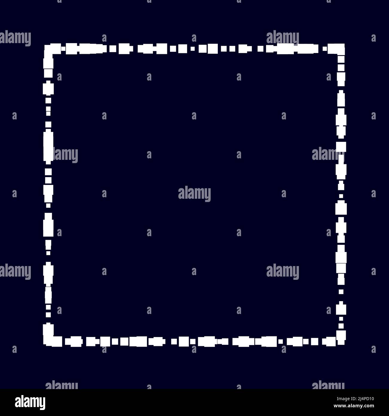 Squares random, scattered shapes element. Stock vector illustration ...