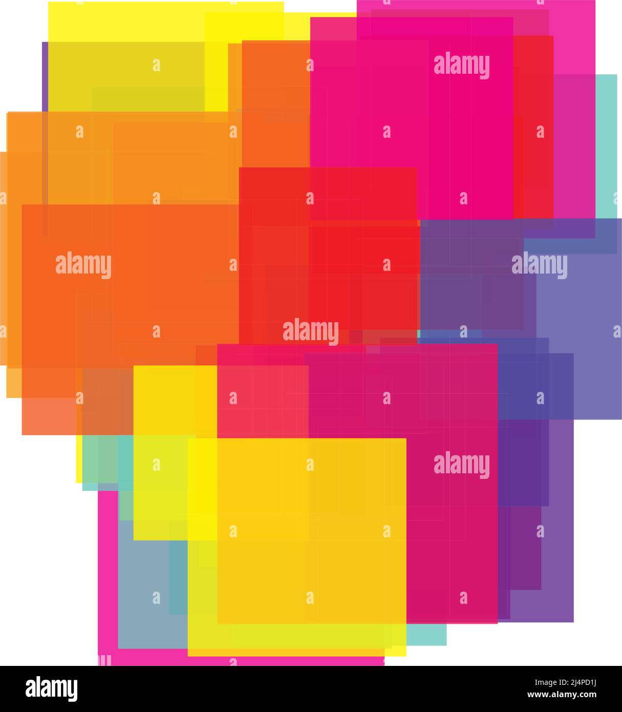 Random rectangles structure vector composition, pattern. Stock vector ...