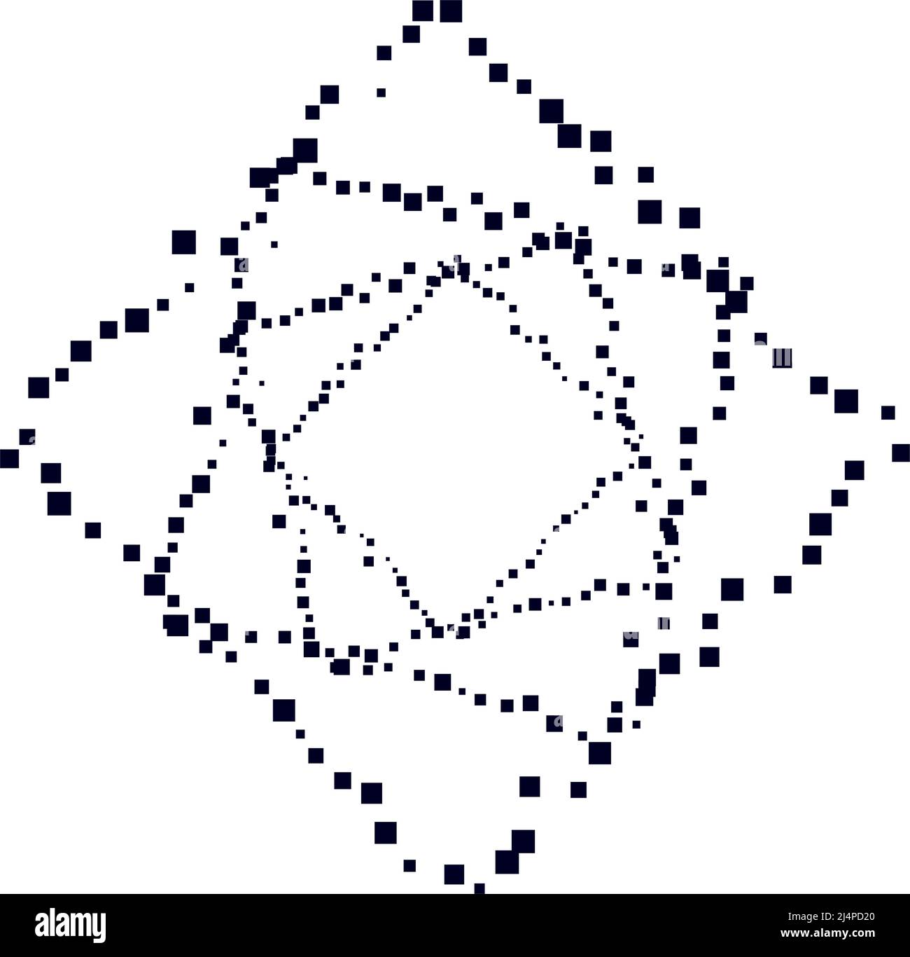 Squares random, scattered shapes element. Stock vector illustration ...