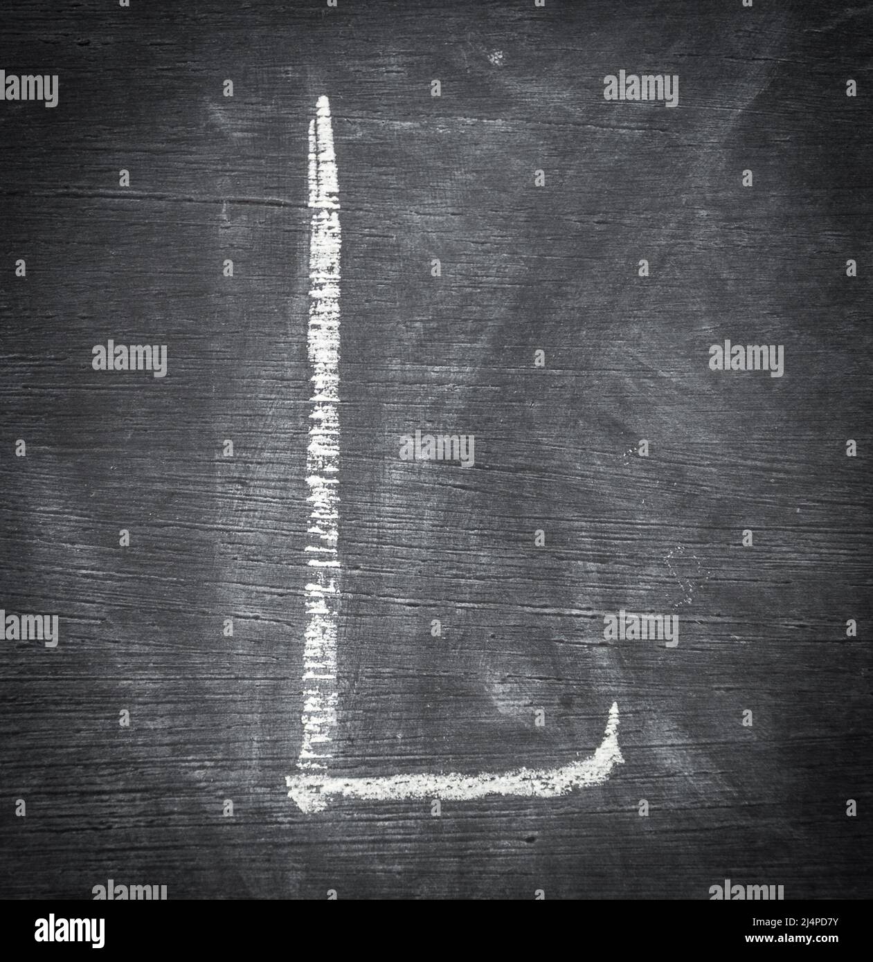 L typography font letter type hi-res stock photography and images - Alamy