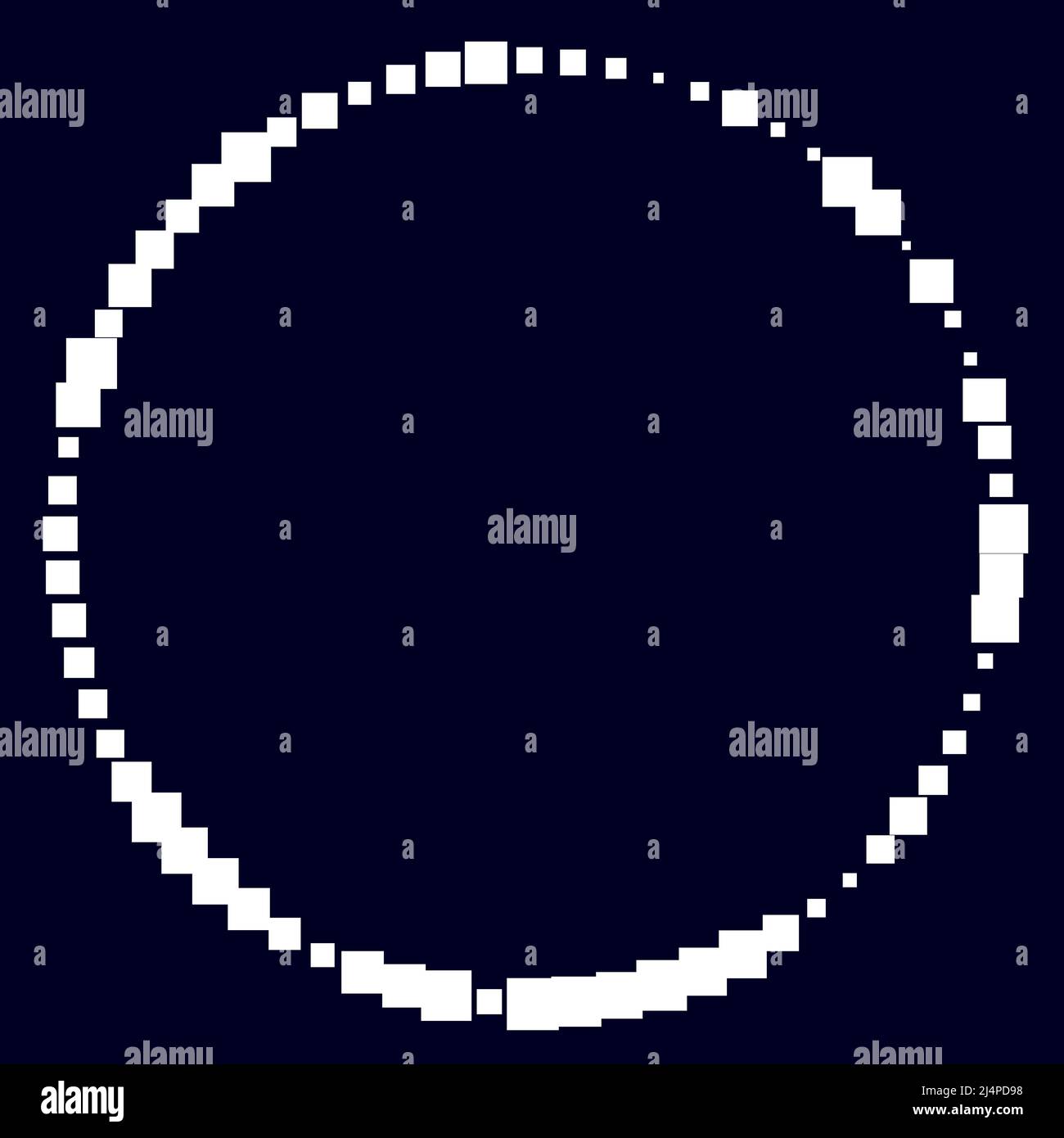 Circles random, scattered shapes element. Stock vector illustration ...