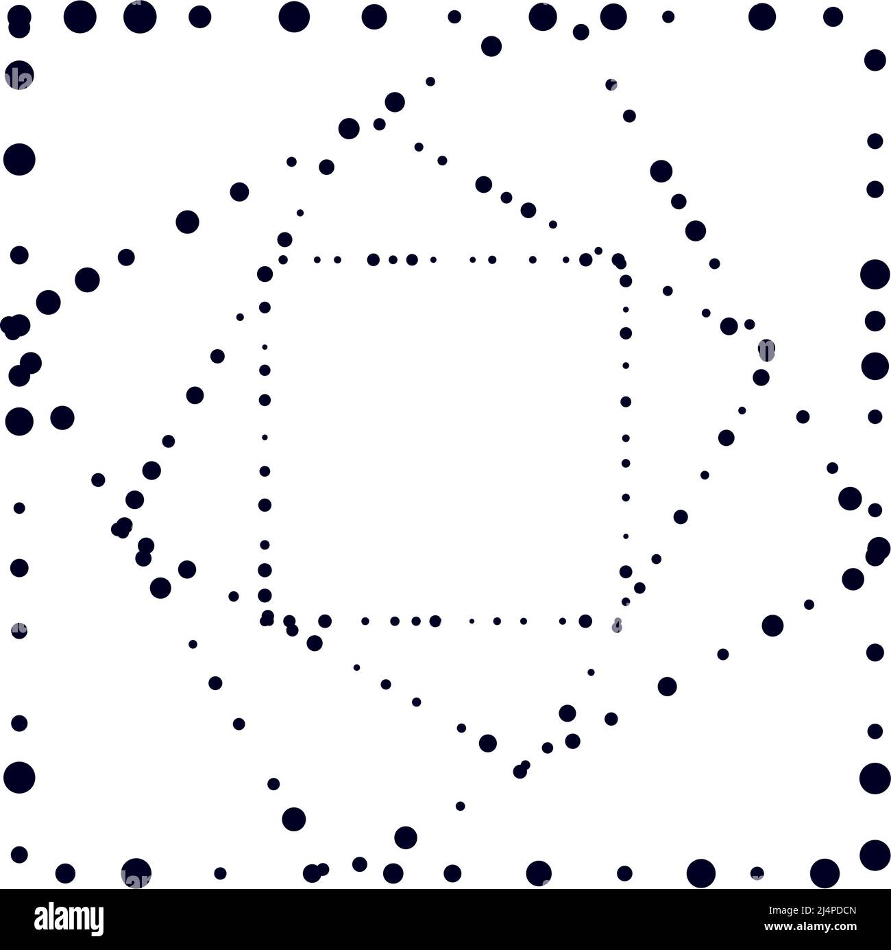 Circles random, scattered shapes element. Stock vector illustration ...