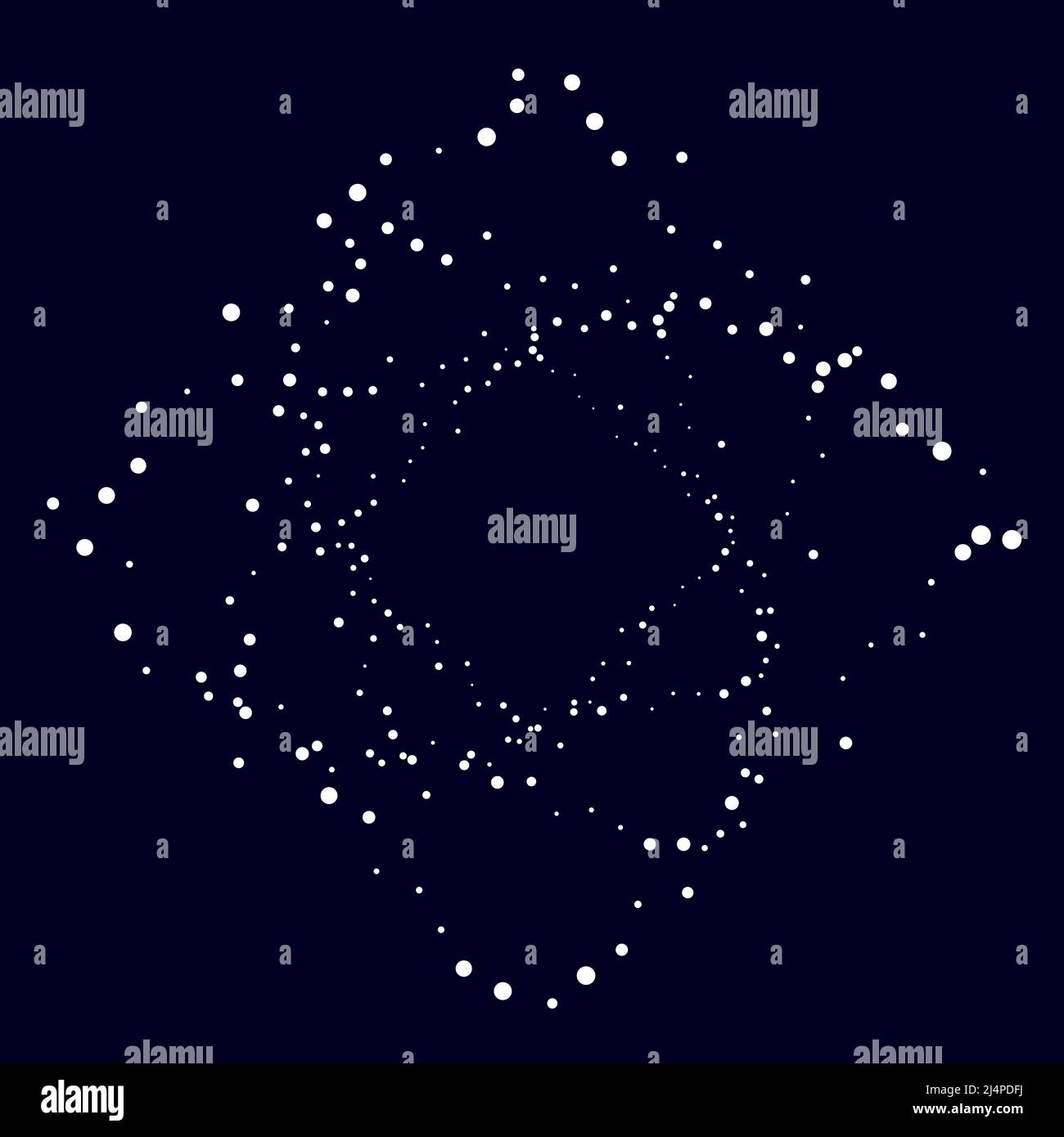 Circles random, scattered shapes element. Stock vector illustration ...