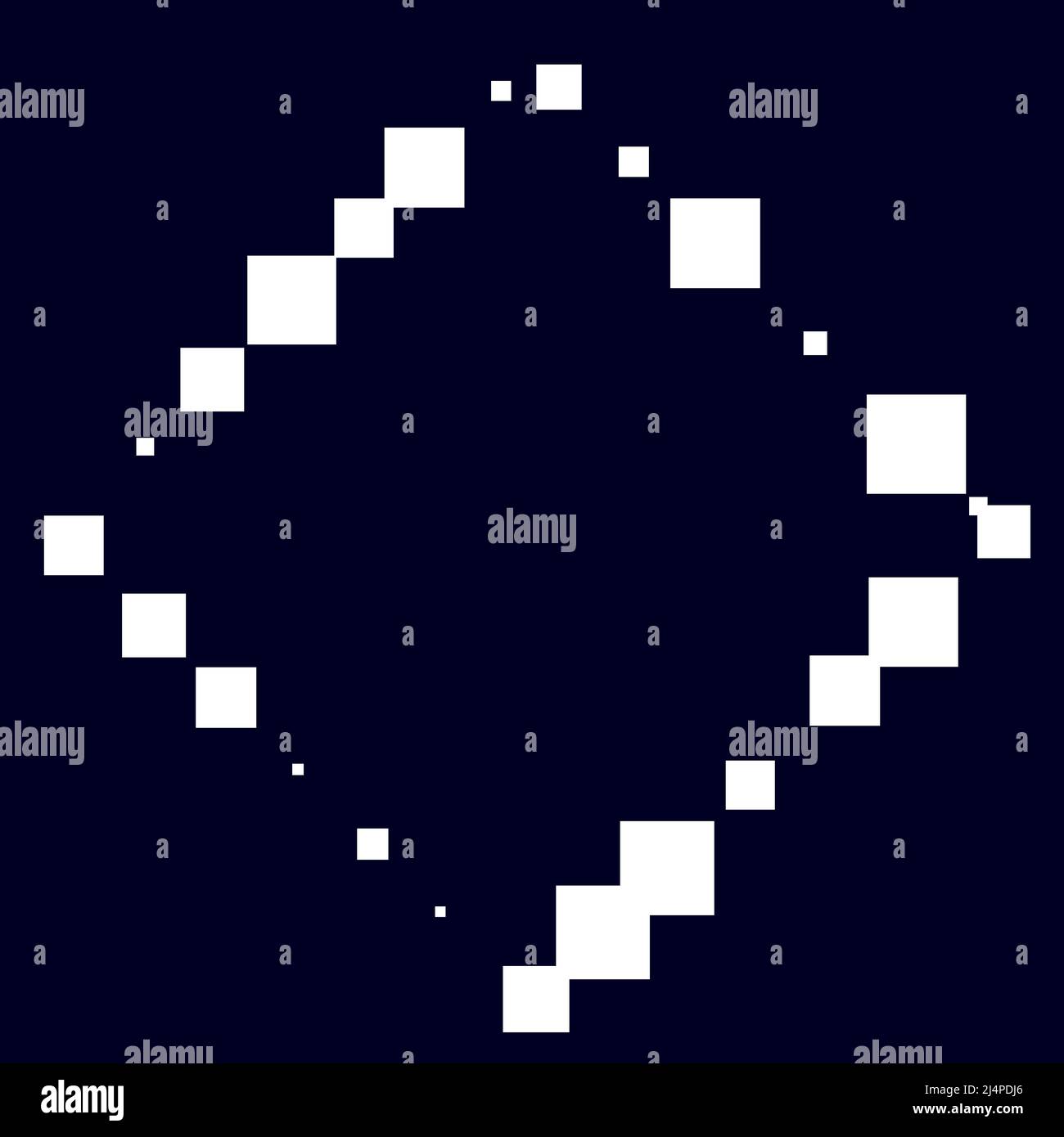 Squares random, scattered shapes element. Stock vector illustration ...