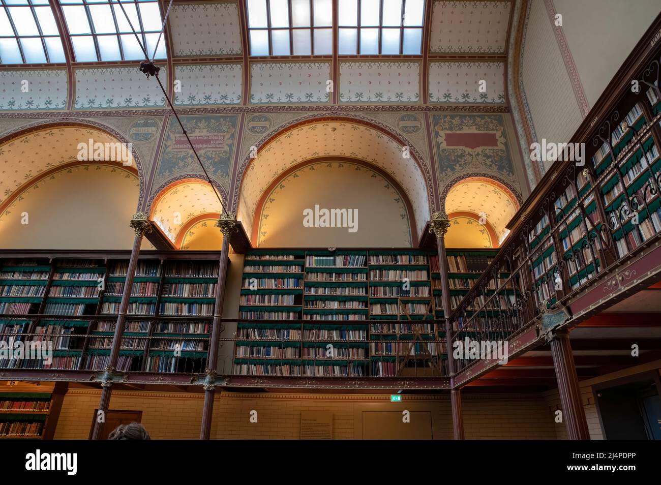 Historical Library At The Rijksmuseum Amsterdam The Netherlands 6-4 ...