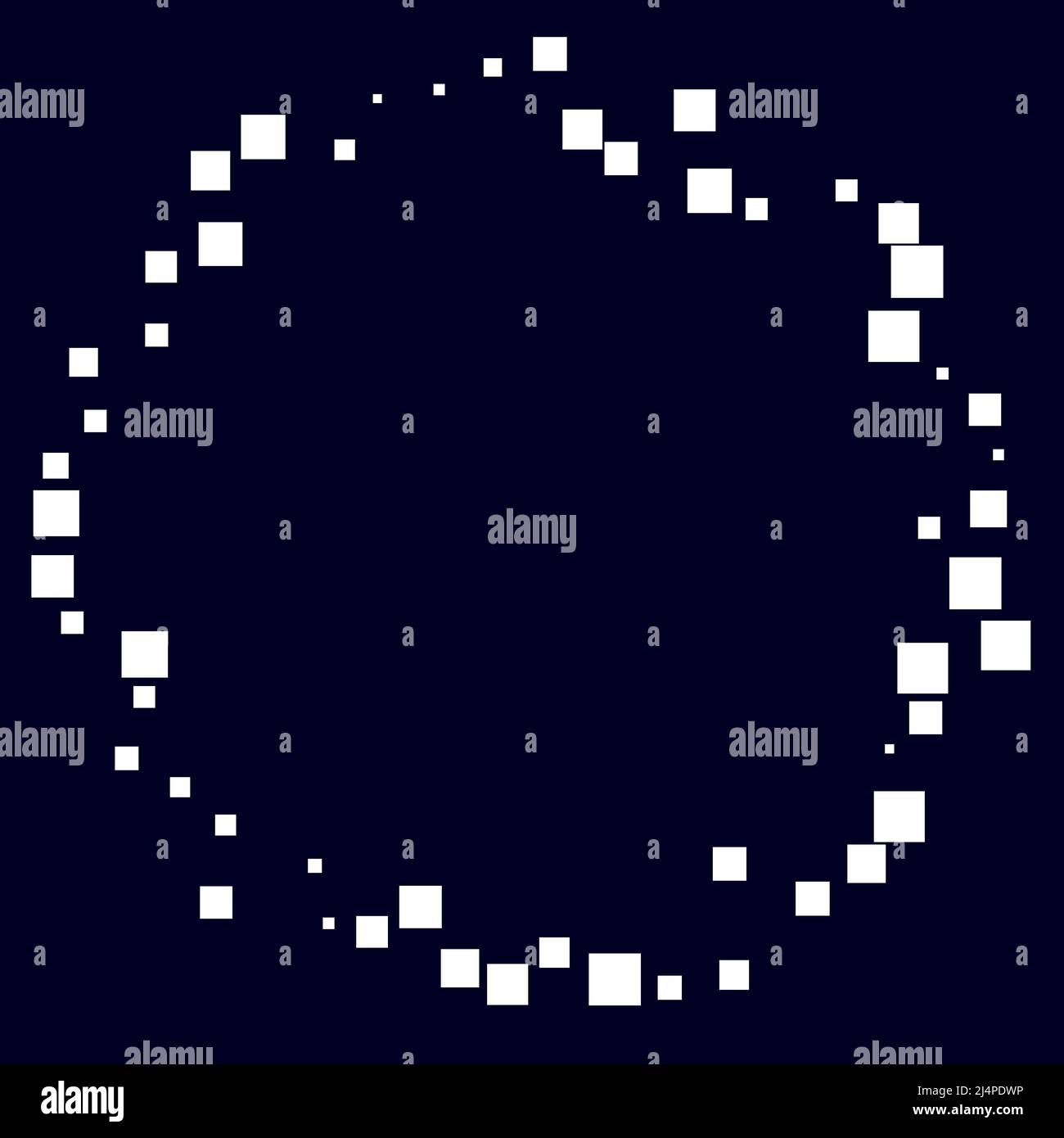 Circles random, scattered shapes element. Stock vector illustration ...